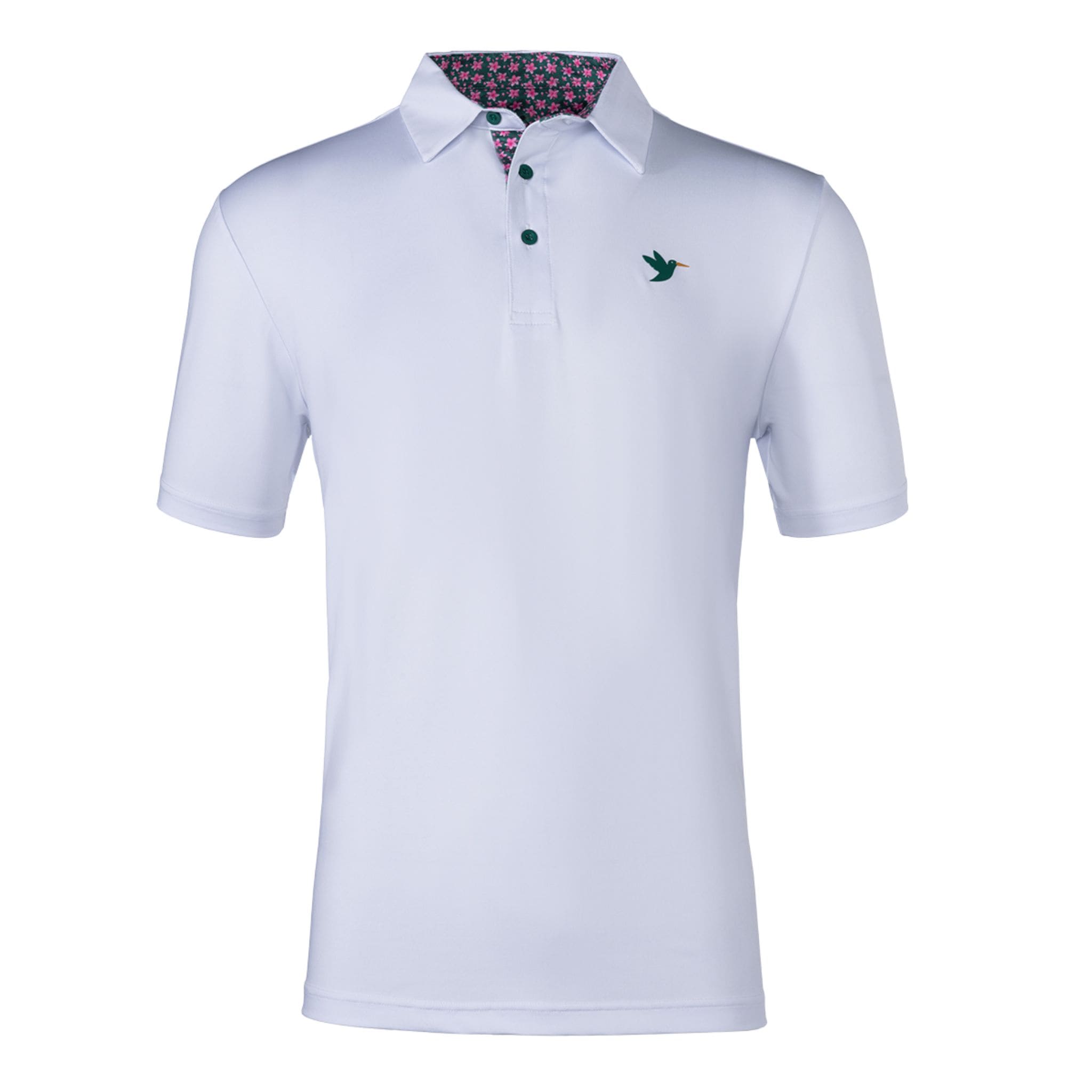 White Azalea Polo | Birdie Threads